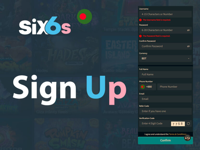 Six6s — Bet & Casino | Login and Sign Up to Official Site
